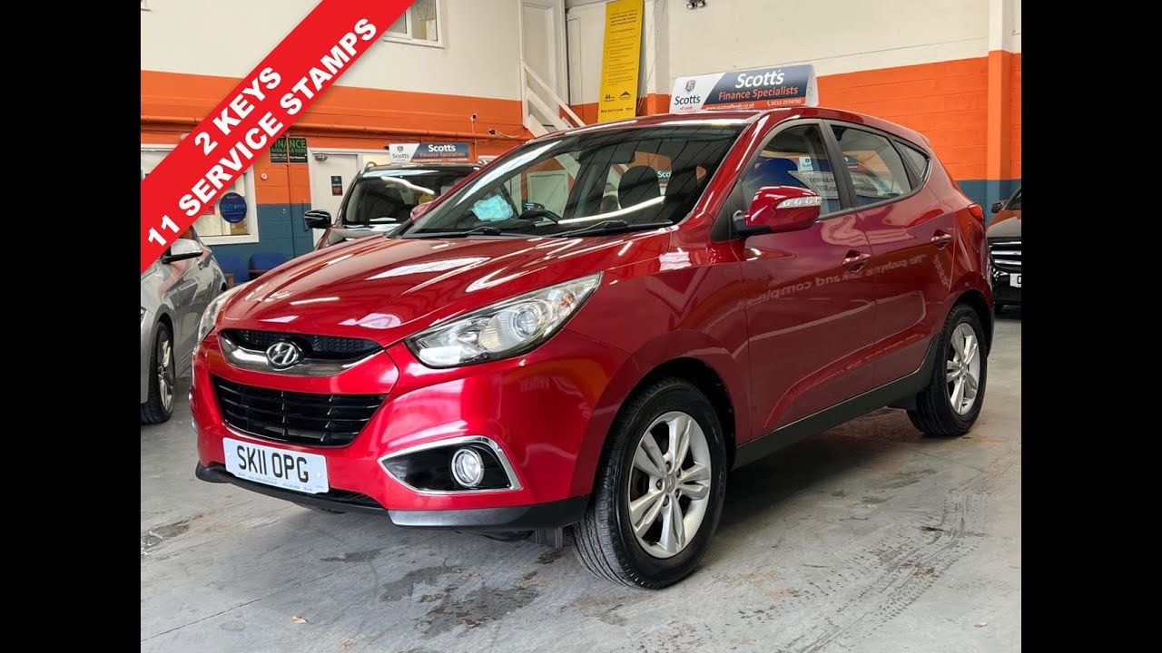 HYUNDAI IX35 1.6 STYLE GDI 5 DOOR RED BLUETOOTH CRUISE - YouTube