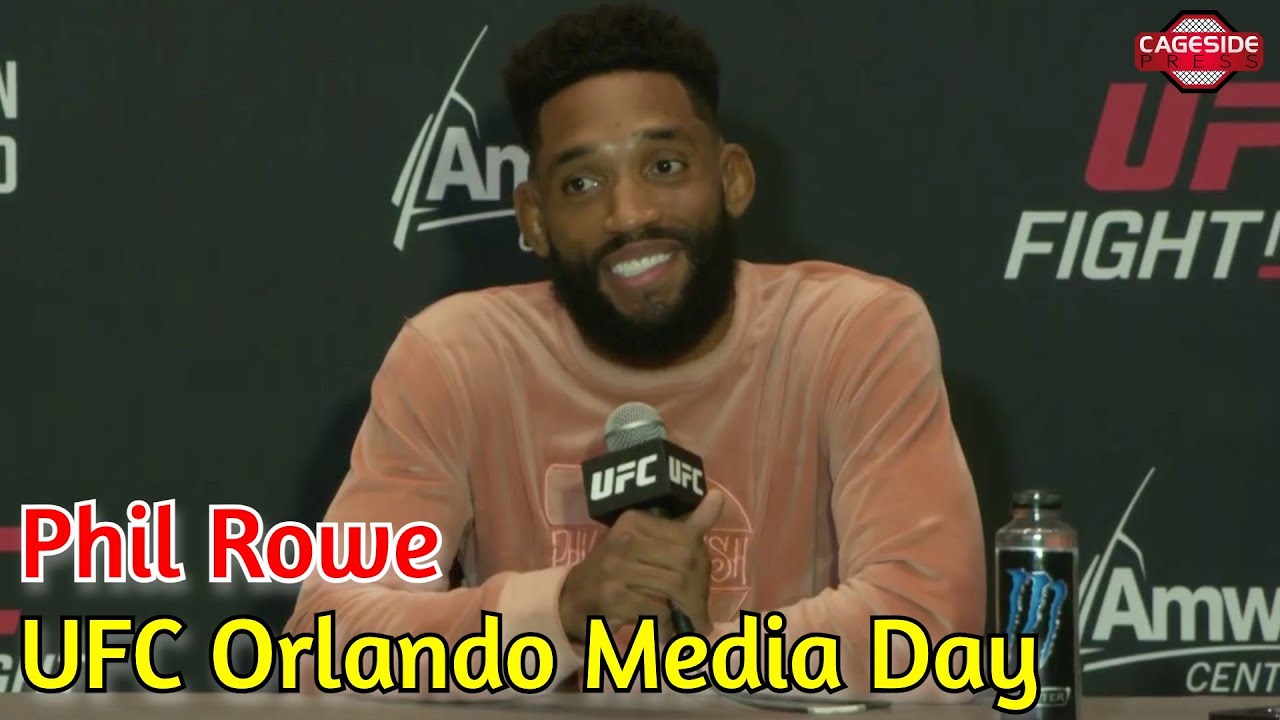 Phil Rowe Media Day | UFC Orlando - YouTube