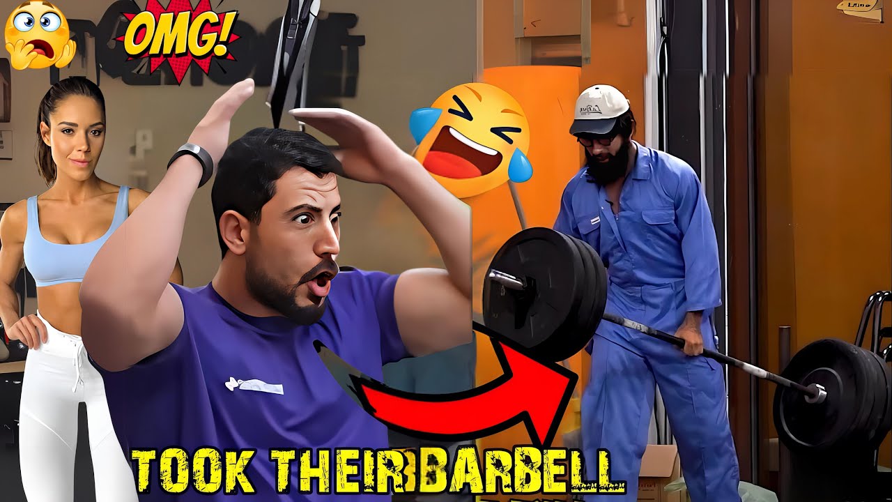 Undercover Powerlifter Pranks Gym-Goers! (HILARIOUS) 💪😂 - YouTube