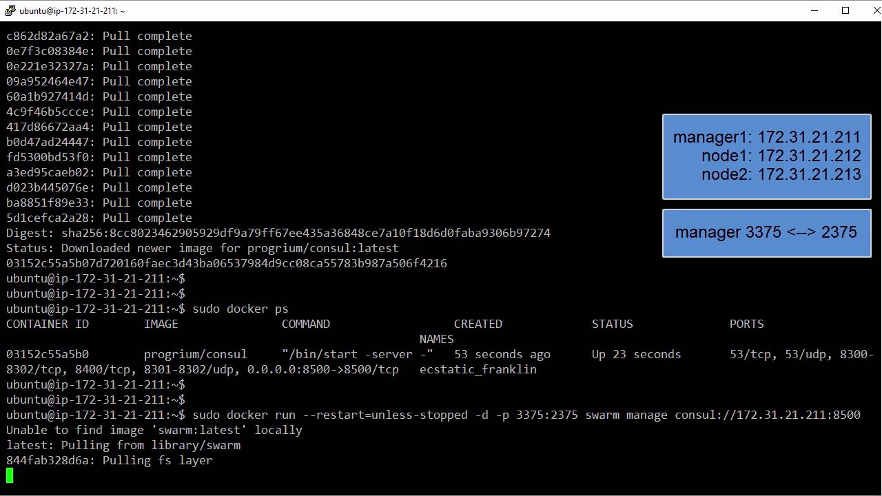Docker Swarm: Create and Join Node - YouTube