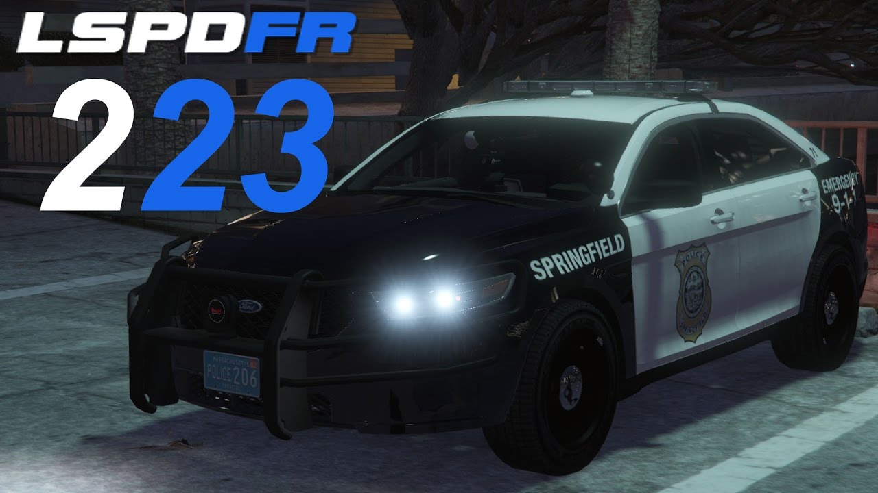 GTA 5 LSPDFR SP #223 Springfield Police Department - YouTube