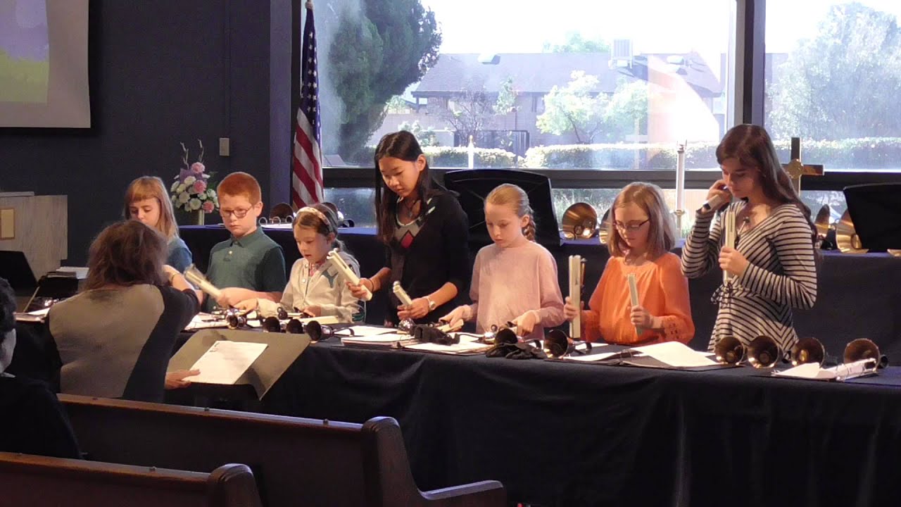 SVUMC Children's Chime Choir Performance (11-22-2015) Service 2 - YouTube
