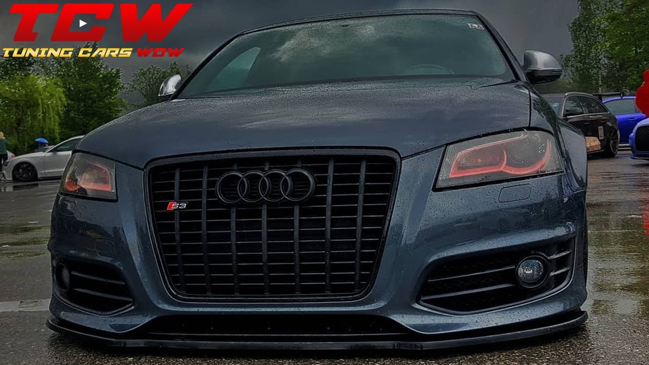 Grey Audi S3 8p Facelift Bagged Project Car by Jason - YouTube