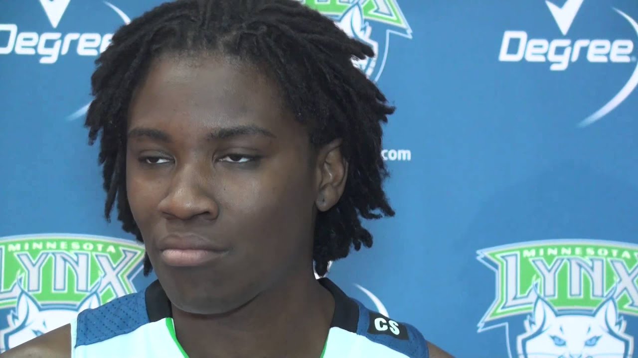 2013 Minnesota Lynx media day - Amber Harris - YouTube