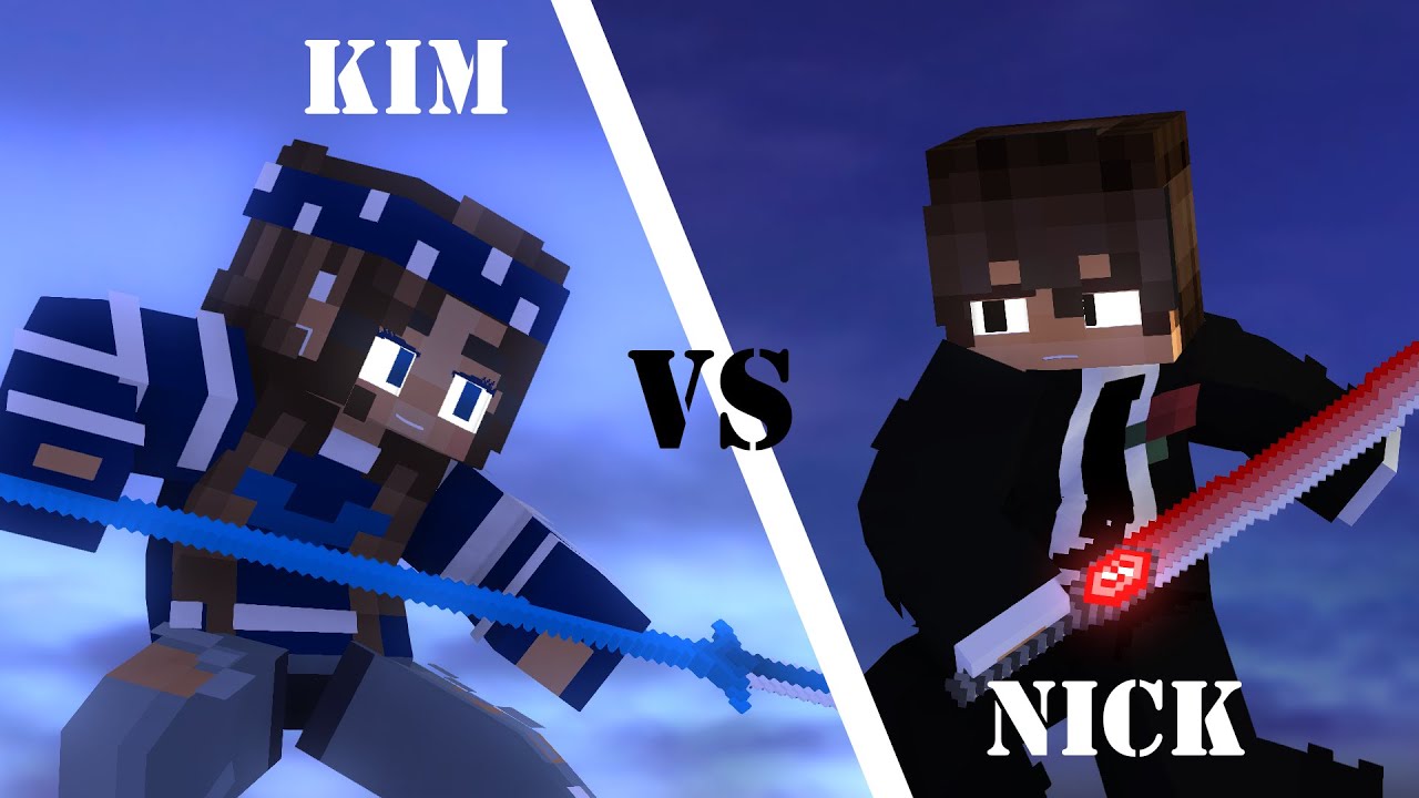 Feels Right [Kim Vs Nick] (Minecraft Music Animation) - YouTube