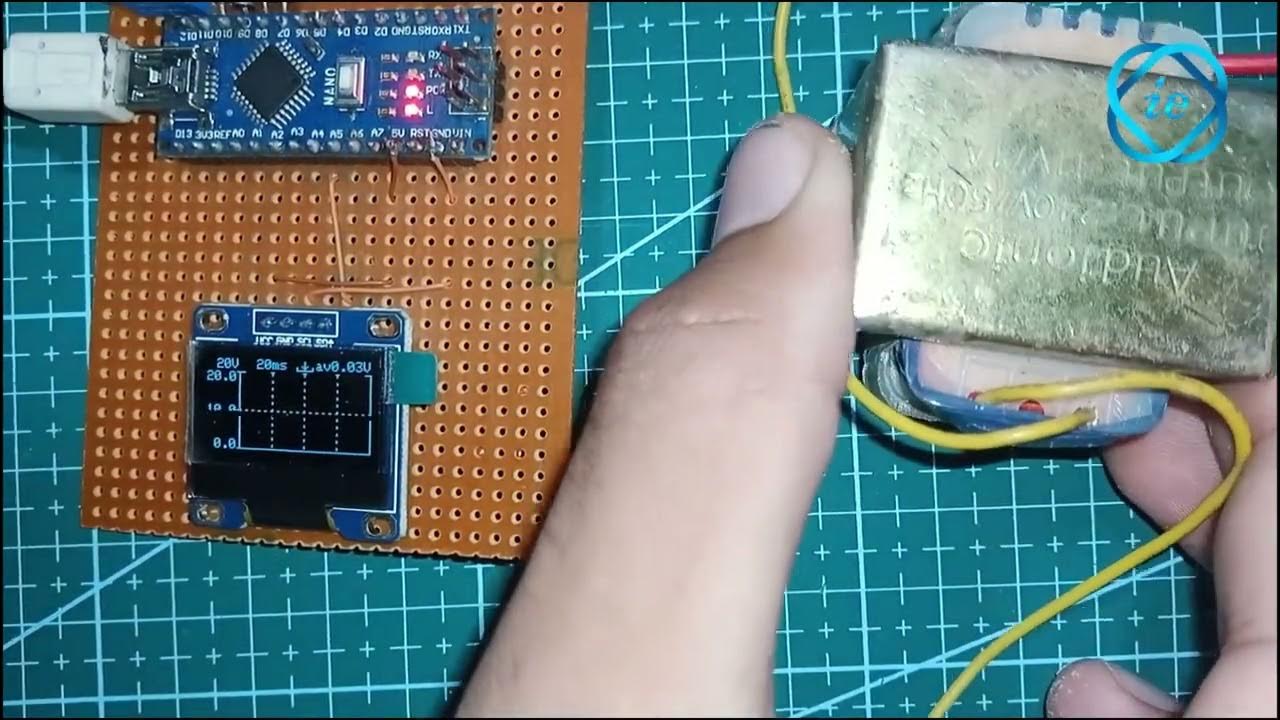How to Make a Mini Oscilloscope with Arduino Nano - YouTube