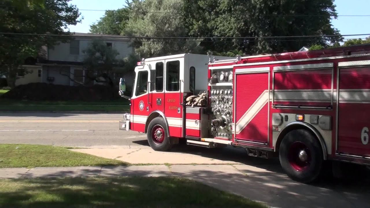 GRFD Engine 6 responding - YouTube
