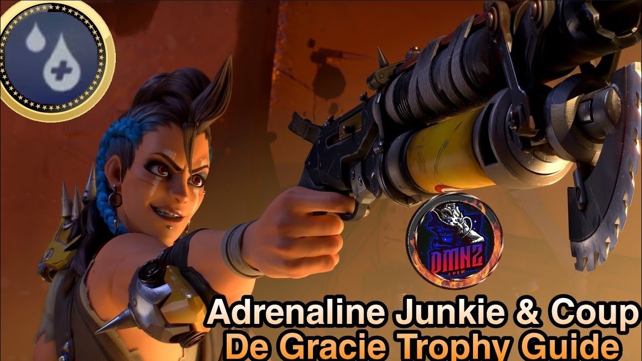 OVERWATCH 2 - Coup De Gracie + Adrenaline Junkie Trophy Guide - YouTube
