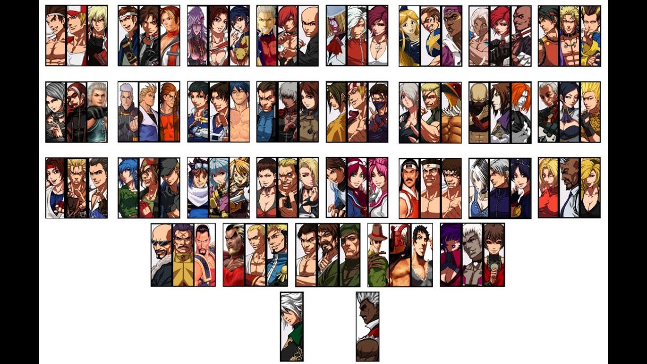 Kof Legendary Battle teams and climax (equipos y especiales) - YouTube