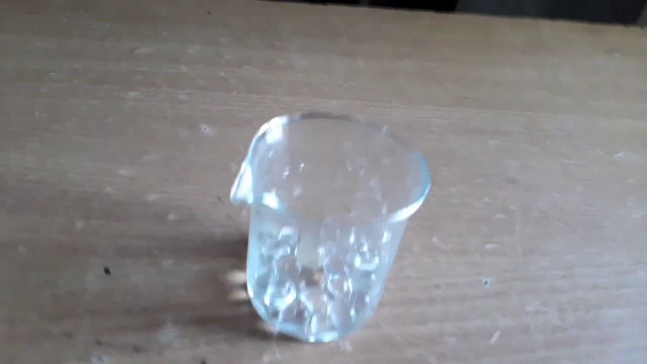 Magic bubble invisible polymer - Science fun - YouTube