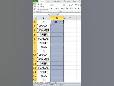 MICROSOFT FORMULA "ISERR" IN MS EXCEL #shorts #viral #excel #microsoft #tutorial #computer # ...