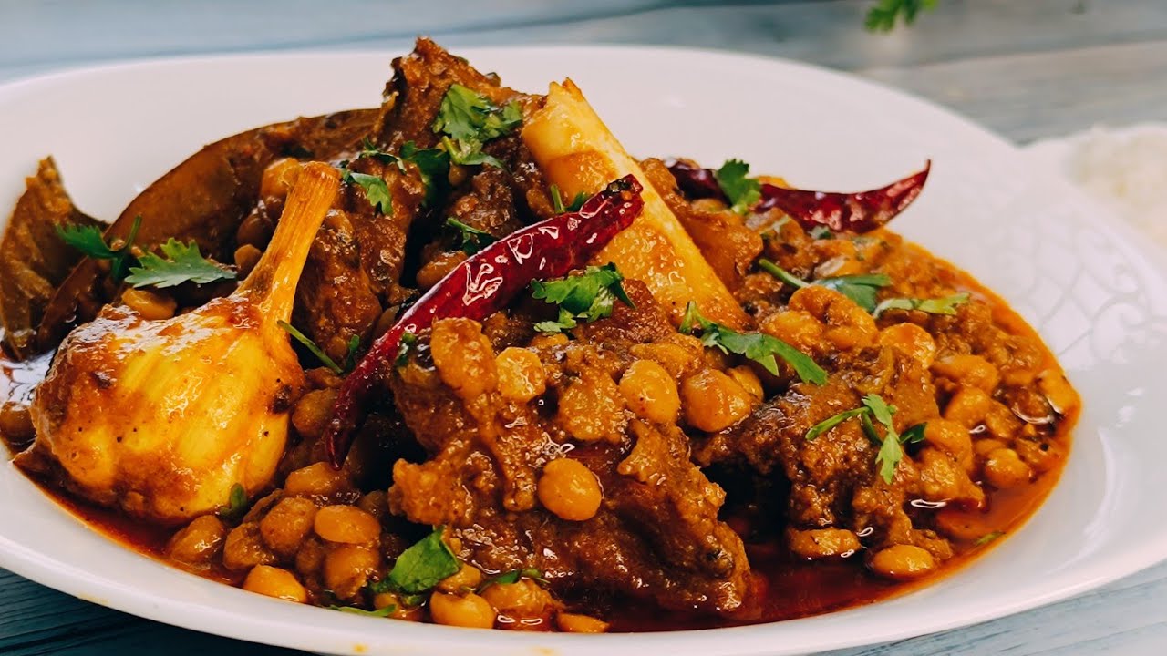 Chana Dal Gosht Bihari Style | Dal Gosht Recipe | Gosht | Dish N Plate ...