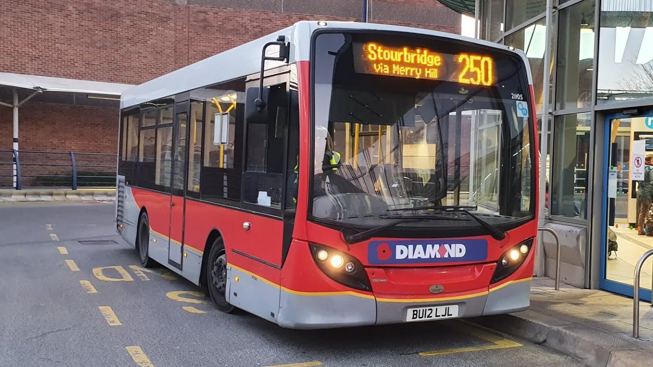 Diamond Bus E200 BU12 LJL 21105 - YouTube