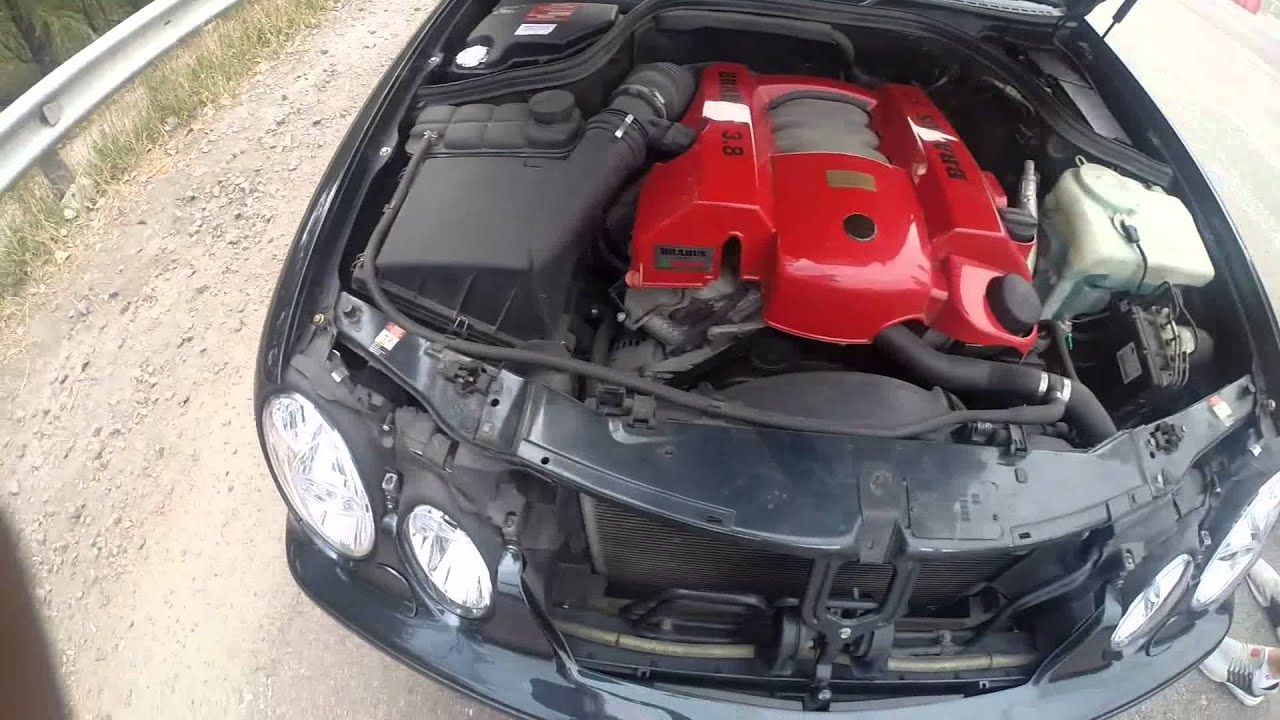 BRABUS 3.8 (w208 CLK 1999) GoPro. Turn The Wheels Team - YouTube