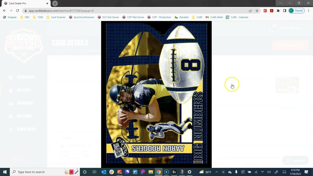 Card Details Feature in Card Dealer Pro Web App - YouTube