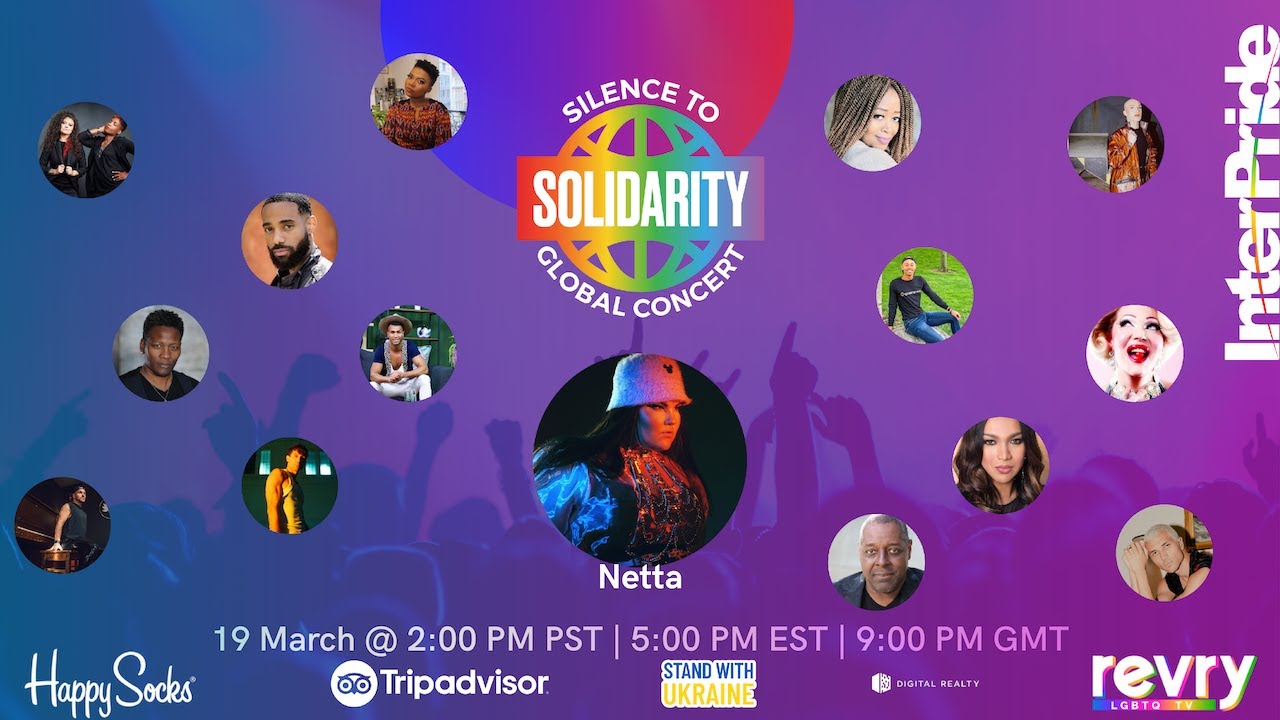 InterPride's Silence to Solidarity Concert featuring NETTA! - YouTube