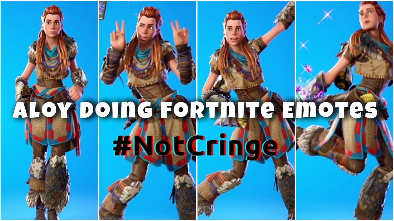 Buying Aloy - Dancing To Scenario Emote + More + GIVEAWAY - Fortnite x ...