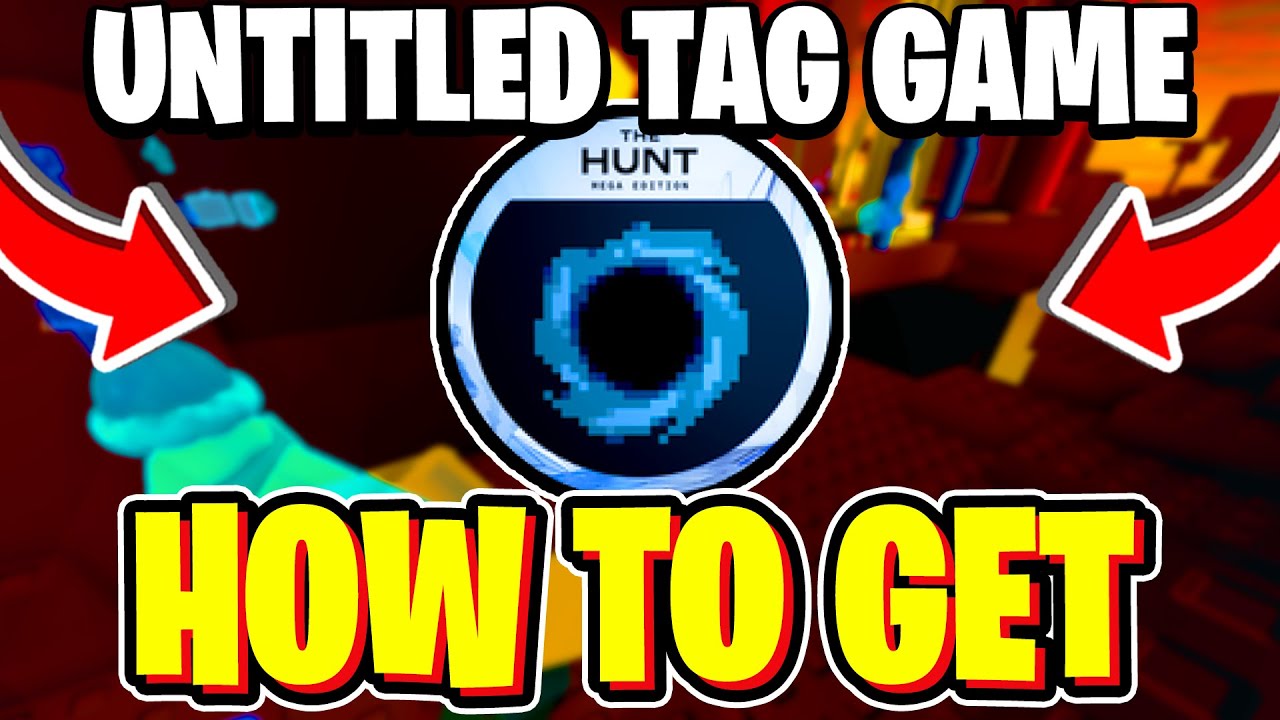 How To GET THE HUNT BADGE In UNTITLED TAG GAME - TOKEN! (Roblox The ...