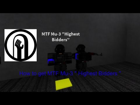 Roblox SCP Monsters Roleplay V.2 | How to get MTF Mu-3 “ Highest ...