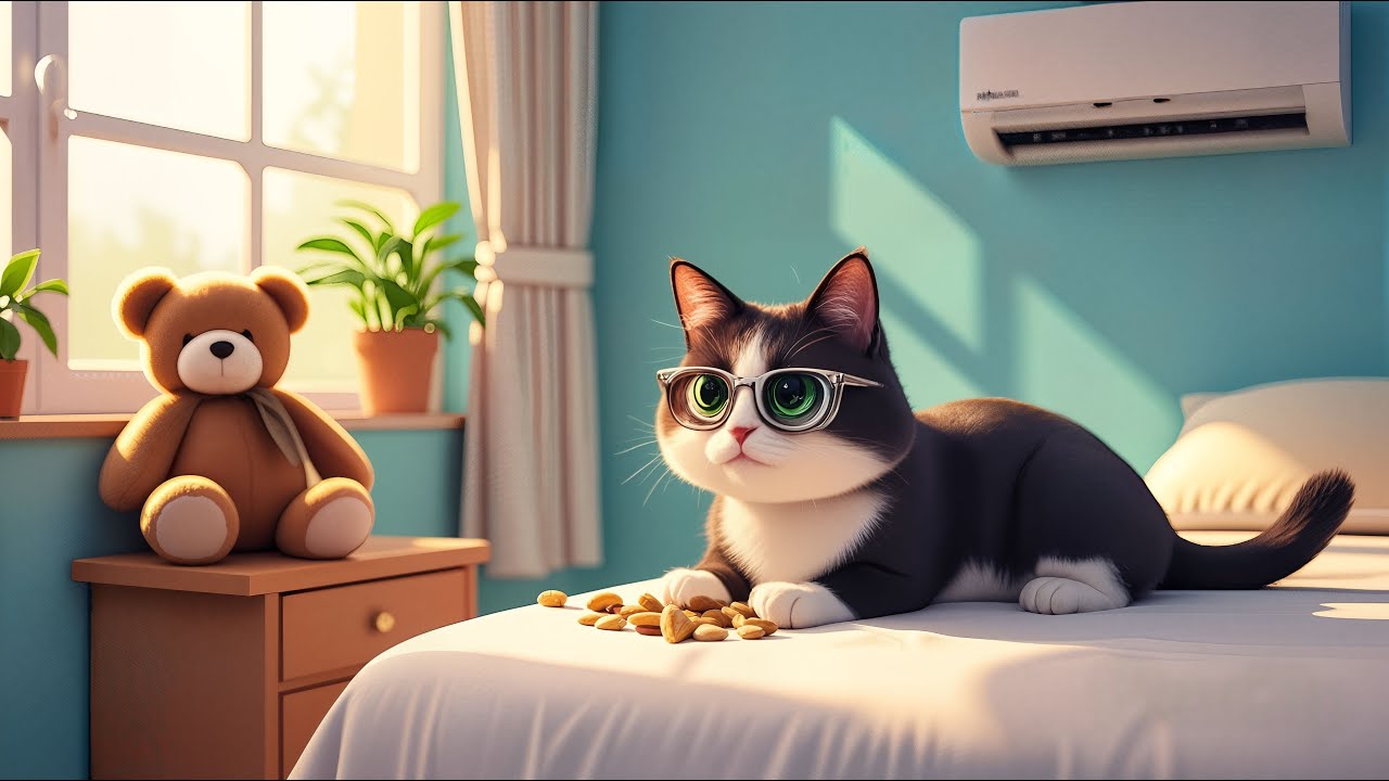 Is This the Most Relaxed Cat Ever? - YouTube