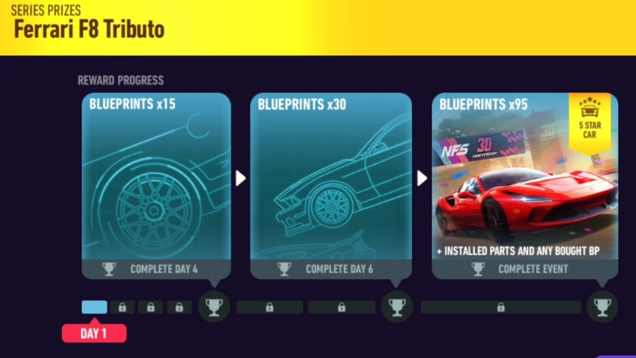 NFS NO LIMITS @ NFS 30 ANNIVERSARY AUG 2024 @ FERRARI F8 TRIBUTO (Day 1 ...