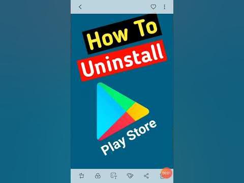 how to uninstall play store | how to uninstall google play store - YouTube