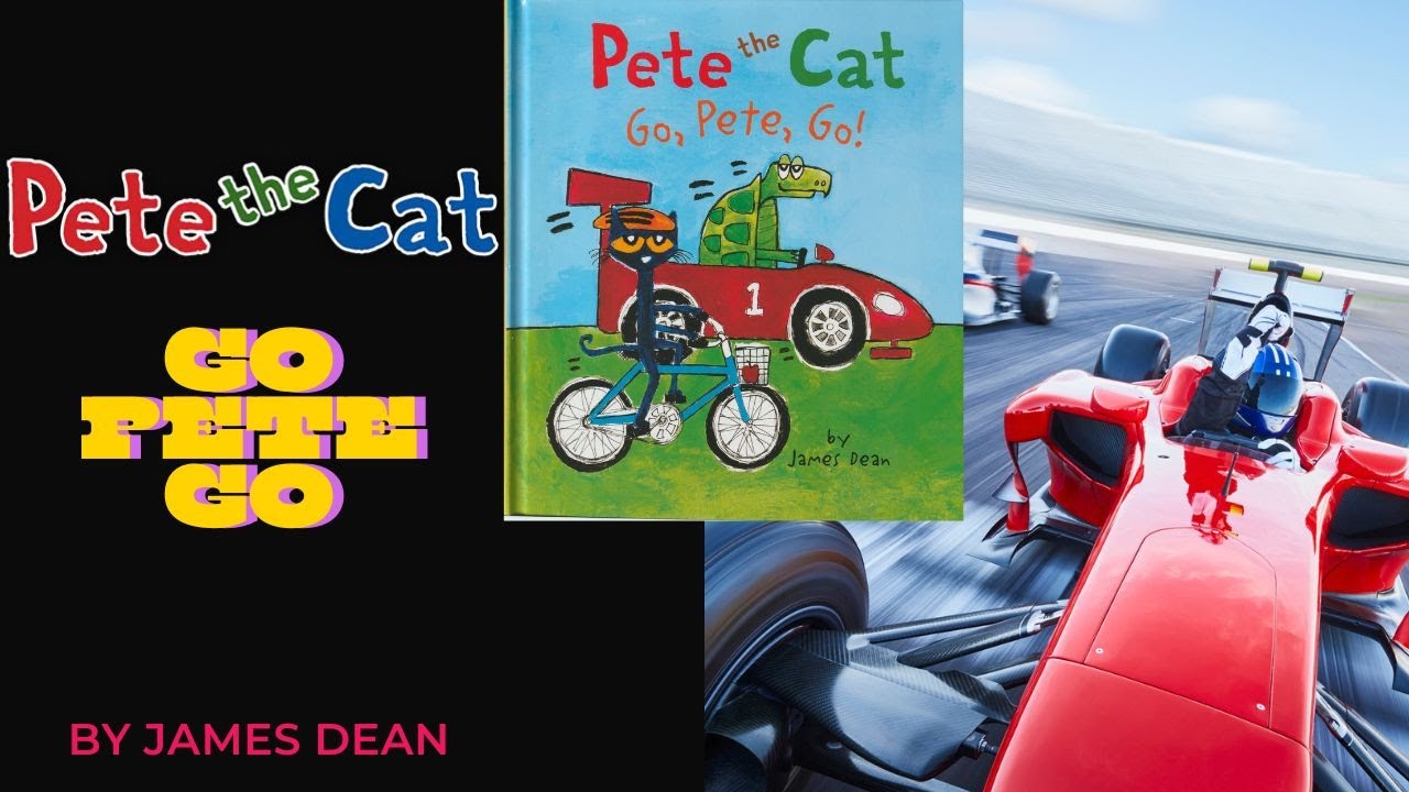 Pete the Cat book latest Book - "GO Pete GO" - YouTube