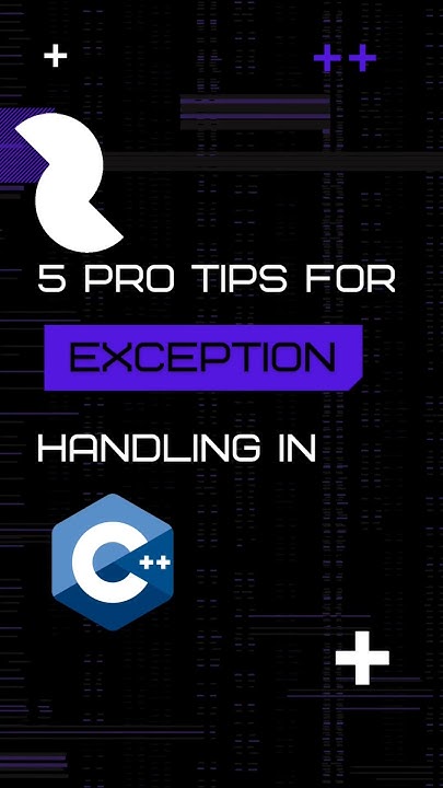 Exception Handling in C++ Tamil | Handle C++ Exceptions like a Pro👩‍💻 #programming #shorts - YouTube