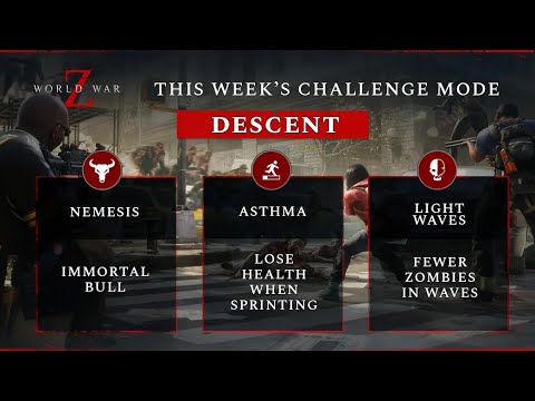 World War Z: Aftermath - Weekly Challenge Map | Solo Hard (Nemesis ...