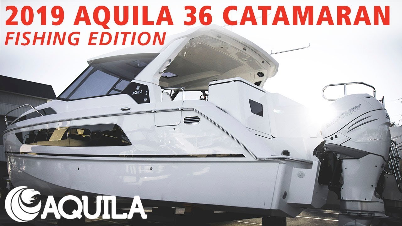 2019 Aquila 36 Catamaran (Fishing Edition) at MarineMax St. Petersburg ...