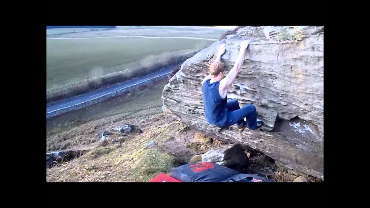 Northumberland Bouldering, Shaftoe, Bowden Doors, Rothley, Kyloe. - YouTube
