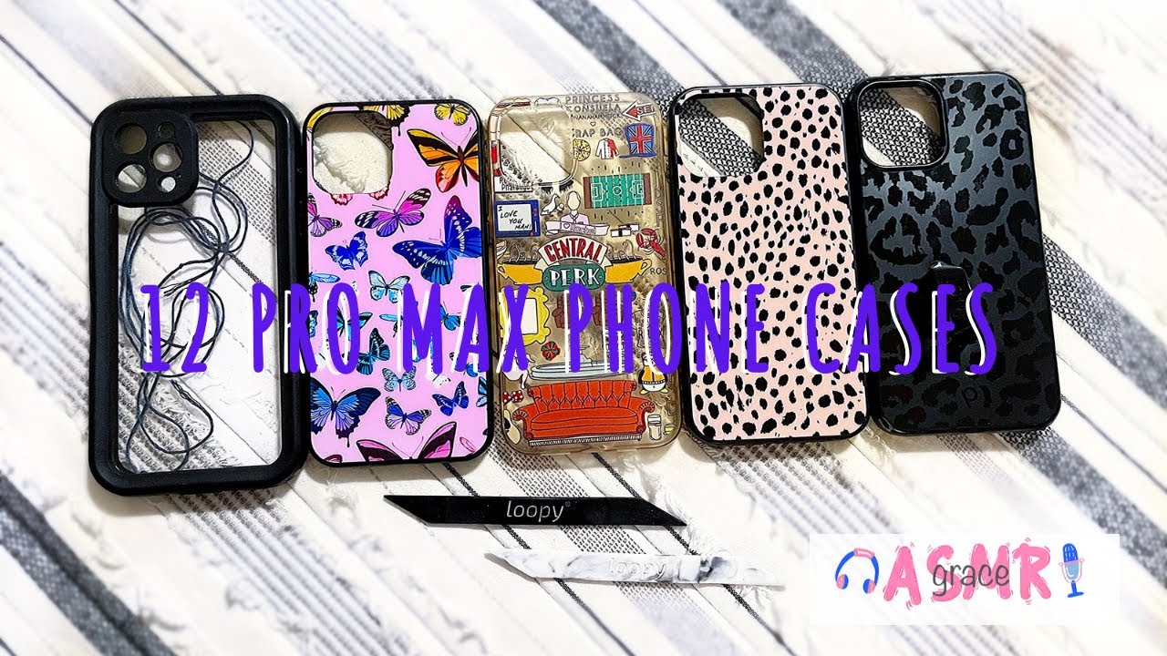 ASMR | PHONE CASES TAPPING & SCRATCHING - YouTube