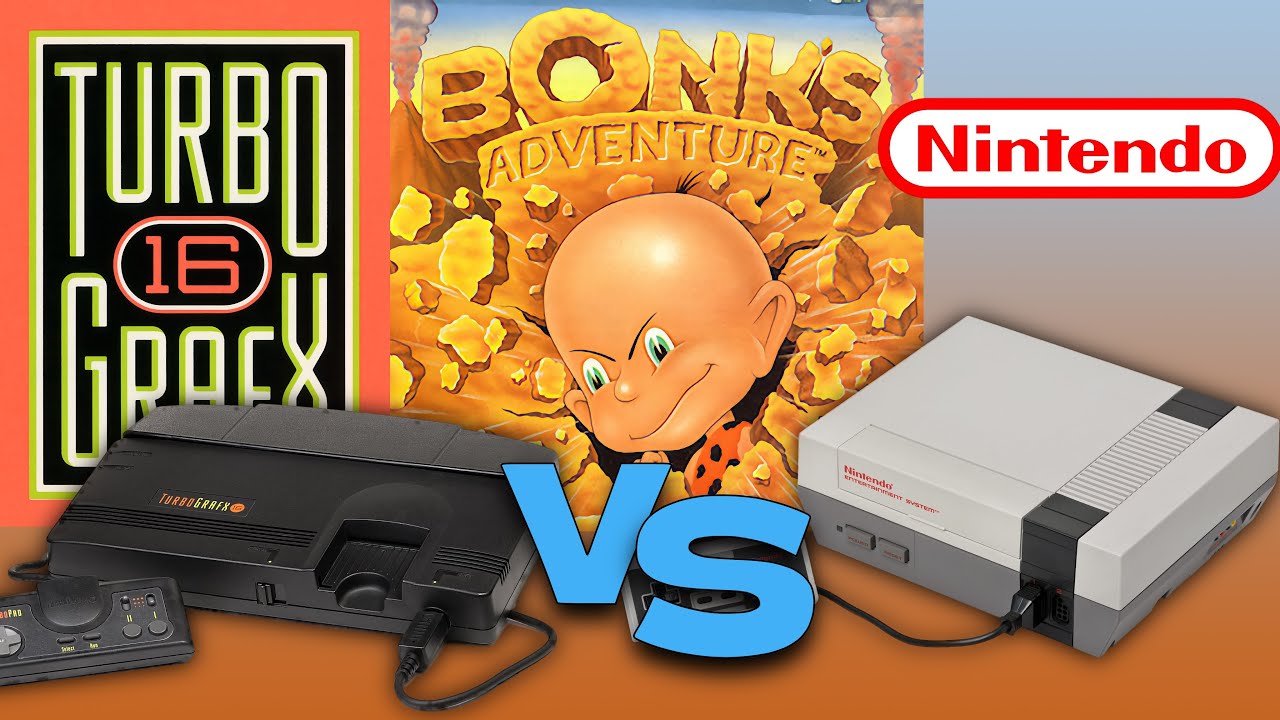 Bonk's Adventure: NES vs TurboGrafx16/PC Engine — Console Combat! - YouTube