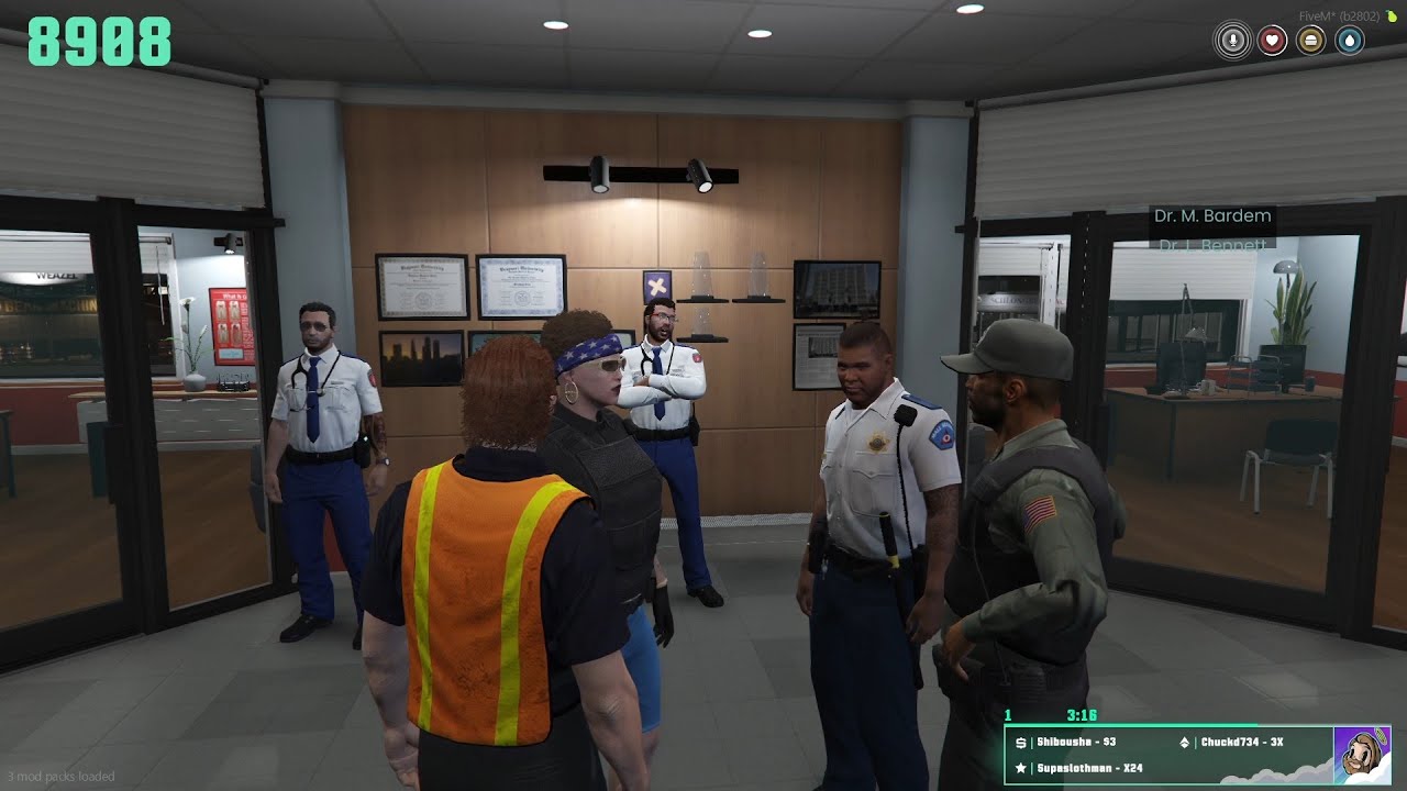 Harley fights for his job | Mike Block eats raw chicken | Purple RP | 5 ...