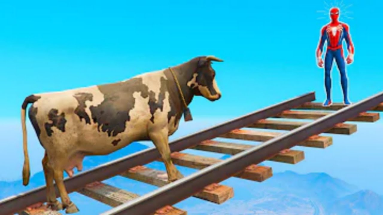 GTA5 COW MOD | Grand Theft Auto V - YouTube