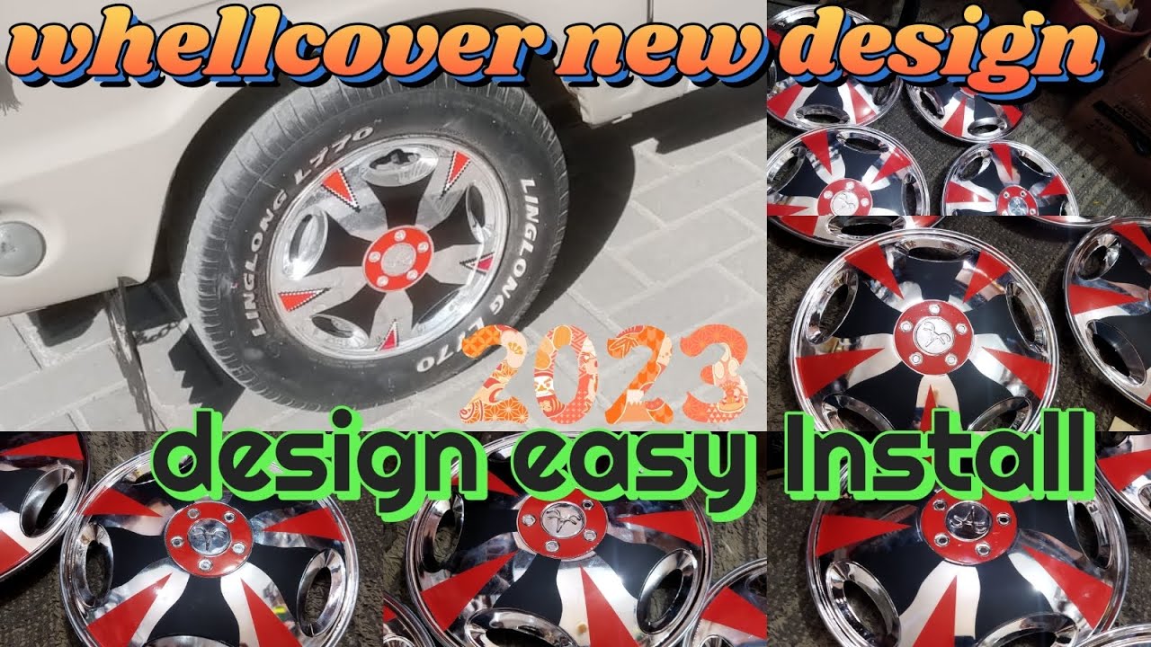 wheel cover modification | car wheel cover design| 2023 design - YouTube