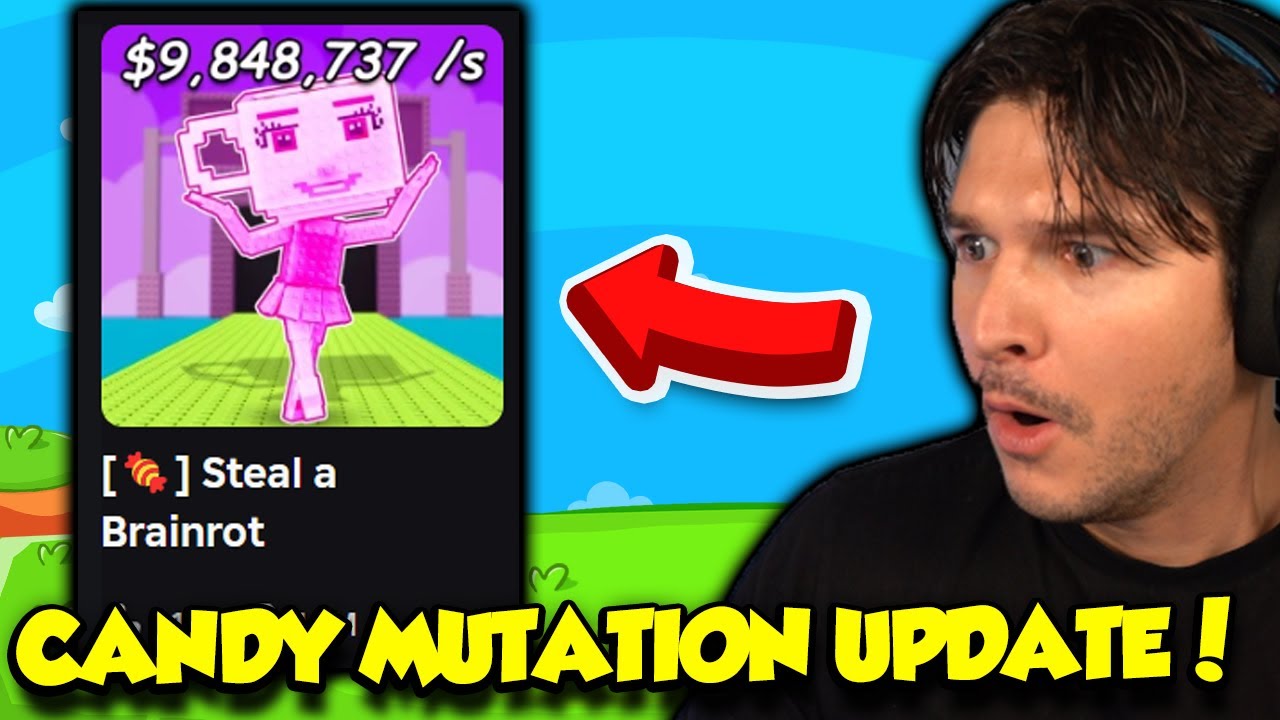 I Stole THE RAREST CANDY MUTATION BRAINROTS In Steal A Brainrot UPDATE ...