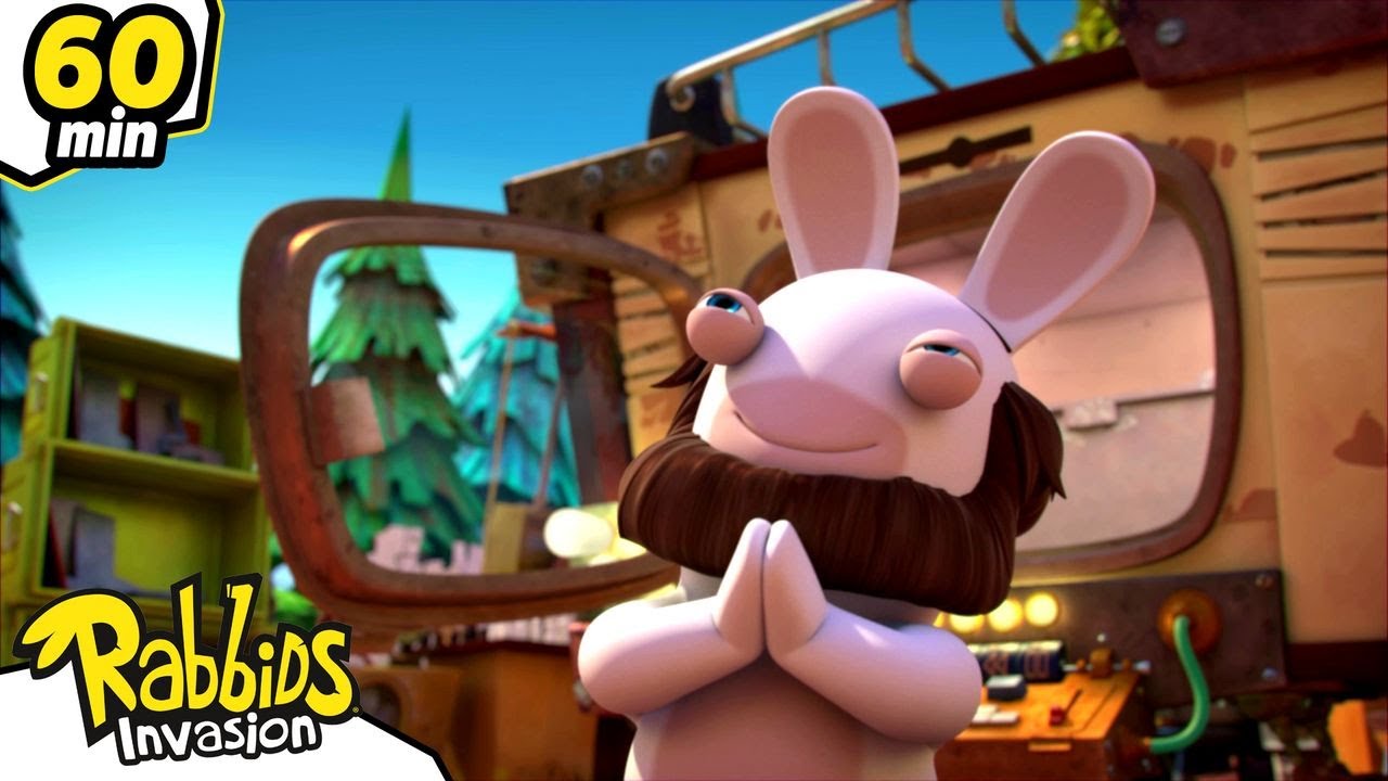 ¿Por qué los Rabbids son tan felices? | Rabbids La Invasión| Dibujos ...