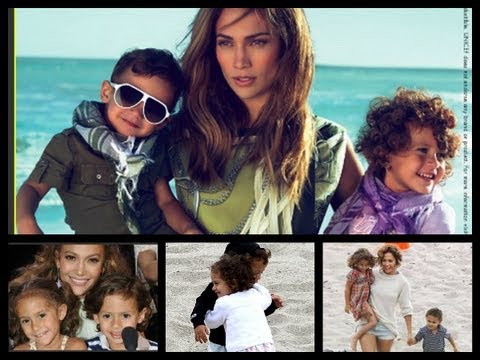Happy Birthday to twins Emme & Max of J.Lo - YouTube