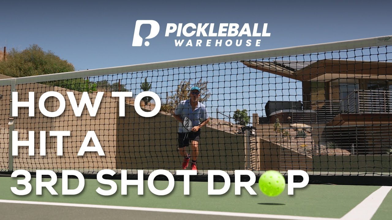 How to hit a reliable third shot drop in pickleball, plus why it is ...