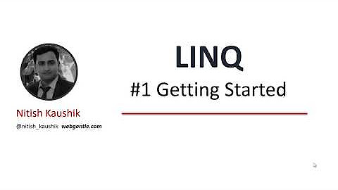 Linq tutorial for beginners - YouTube