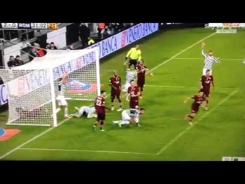 Rosso diretto Castan Juventus Roma