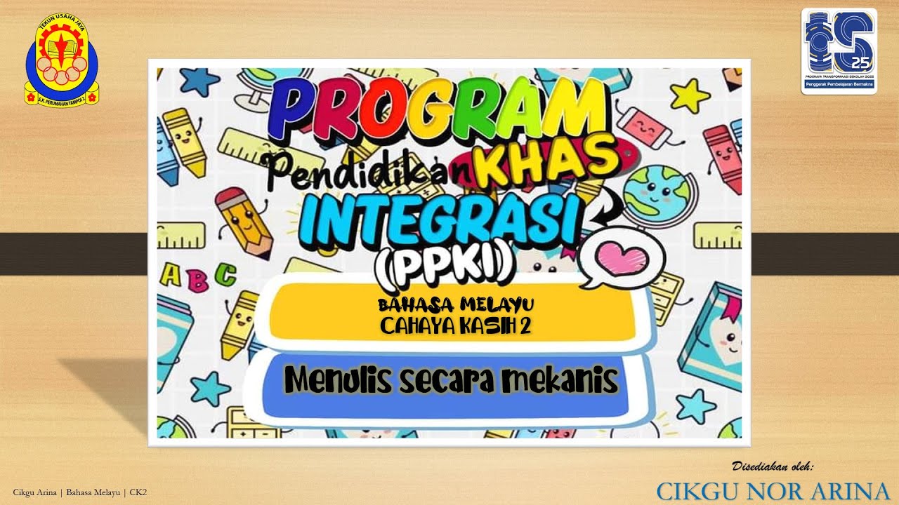 Kemahiran Menulis Secara Mekanis (Huruf Rendah, Huruf Tinggi, Huruf ...