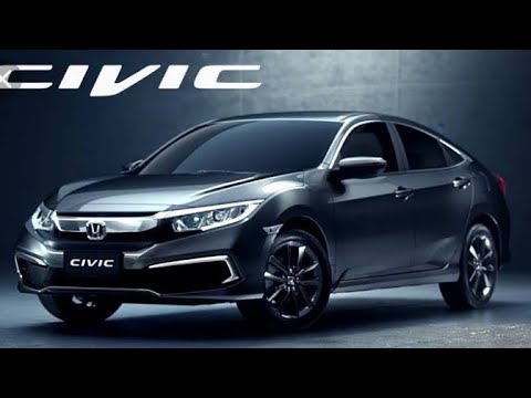 New Honda civic 1.5 turbo EL+ morning mist blue metallic - YouTube