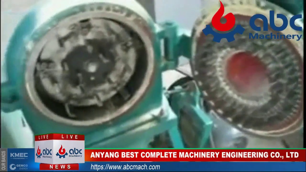 Effective diesel engine corn mill machine for sale - YouTube