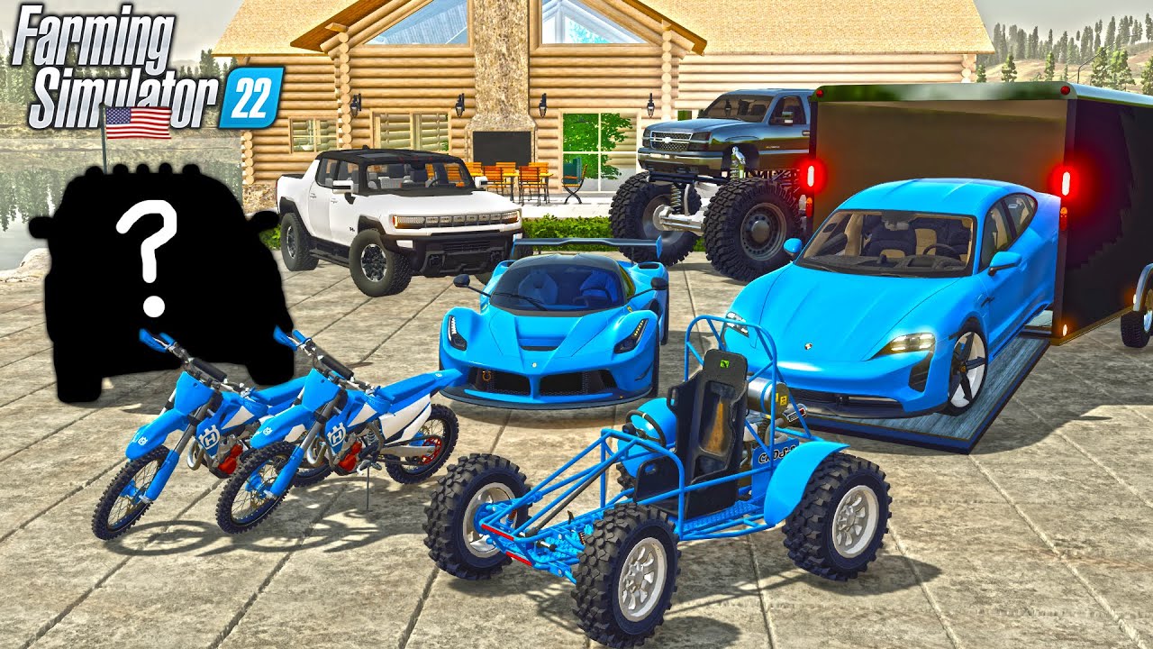 CLEANING OUT DAD S MANSION LIFTED TRUCKS SUPERCARS Farming