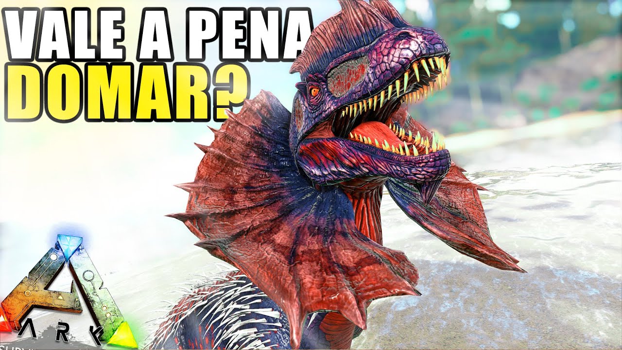 ARKDEX NA PRÁTICA - DILO - DILOPHOSAURUS - DILOFOSSAURO - ARK SURVIVAL ...