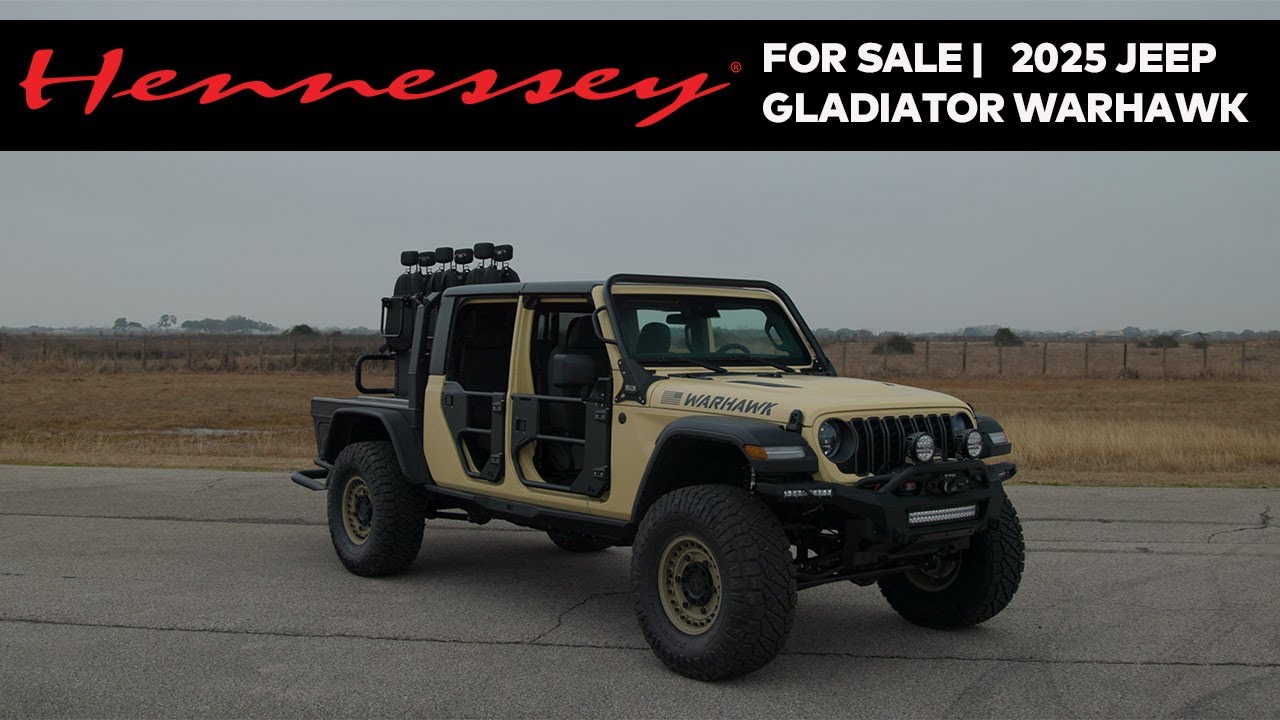 SOLD | 2025 Jeep Gladiator WARHAWK | Ranch Truck | Tactical Build - YouTube
