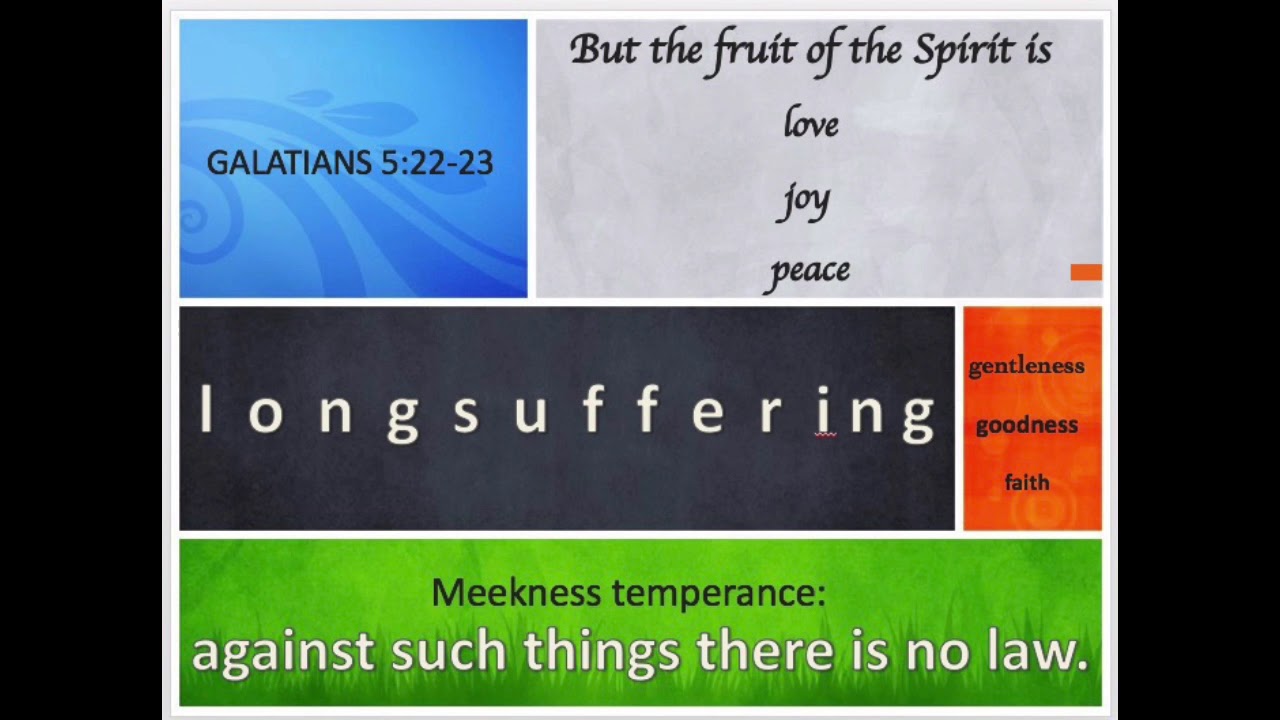 GALATIANS 5:22 - 23 - Memorize A Scripture Song A Day! - YouTube