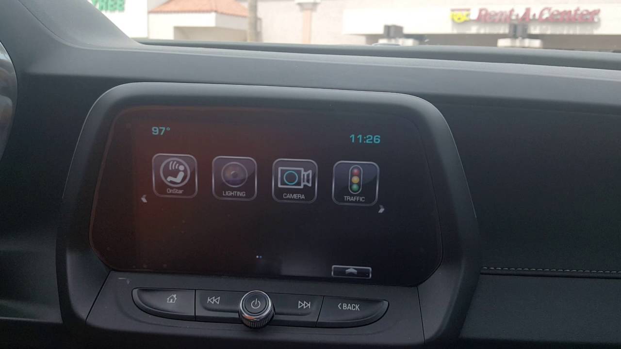 Front camera in a 2016 gen6 camaro - YouTube